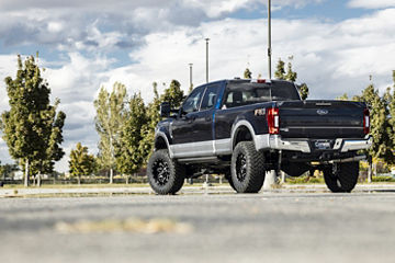 2022 Ford F350 Lariat - Fuel LETHAL - Black | Wheel Pros